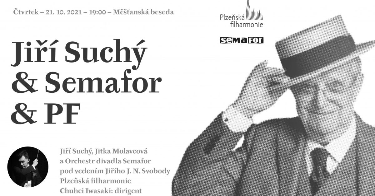 Combined concert of the Semafor Theater and the Pilsen philharmonic ...